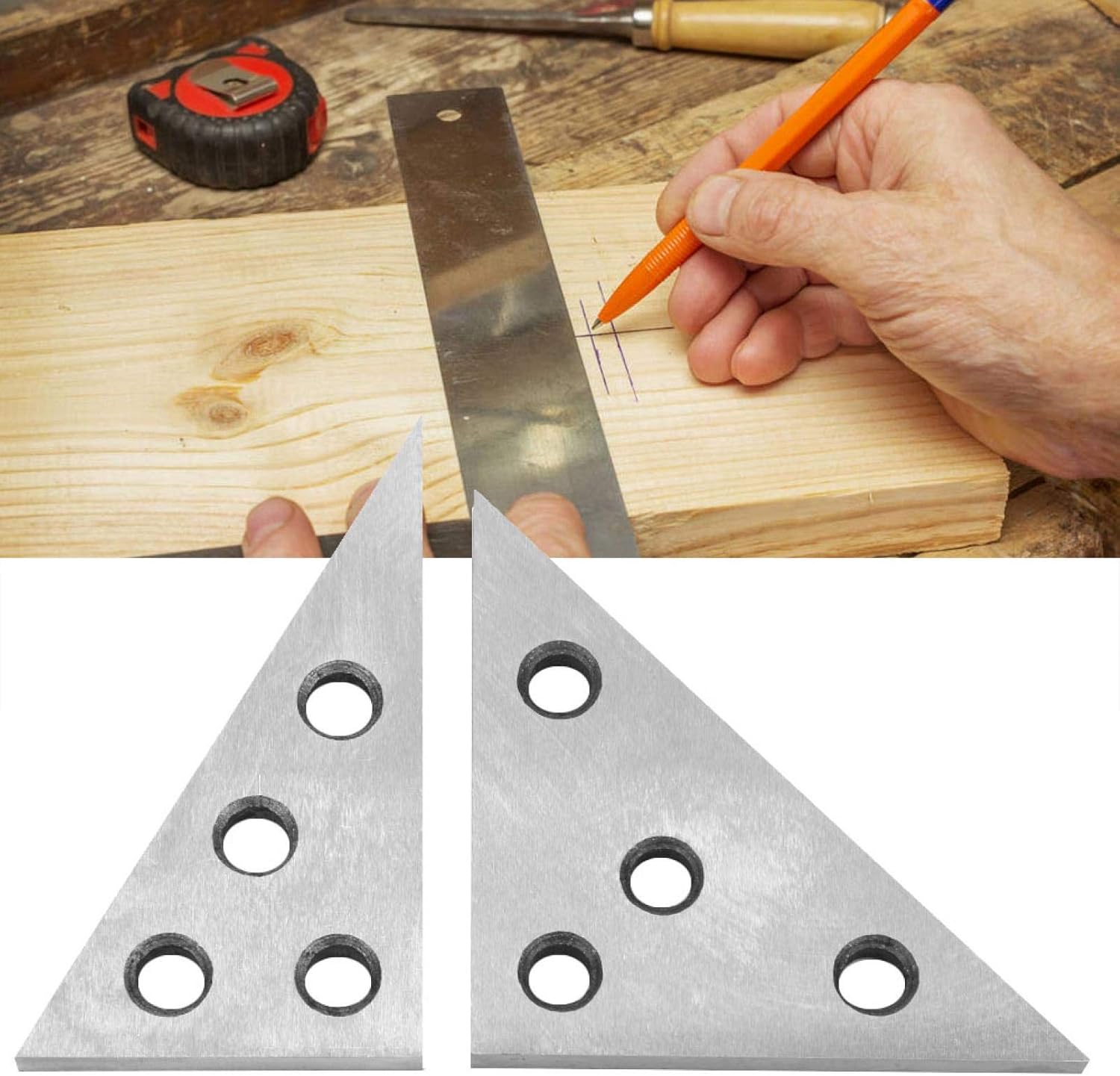 Contains Two Angle Blocks for Measurement Industry Steel Angle Block ...