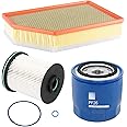 Amazon.com: Diesel 6.6L Duramax Filter Kit- TP1015, PF26 A3248C (84554703) Fuel/Oil/Air Filter ...