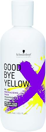 Schwarzkopf Professional Goodbye Yellow Neutralizing Shampoo, 300 ml ...