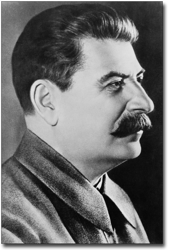 Amazon.com: Soviet Union Joseph Stalin Portrait 12x18 Silver Halide ...