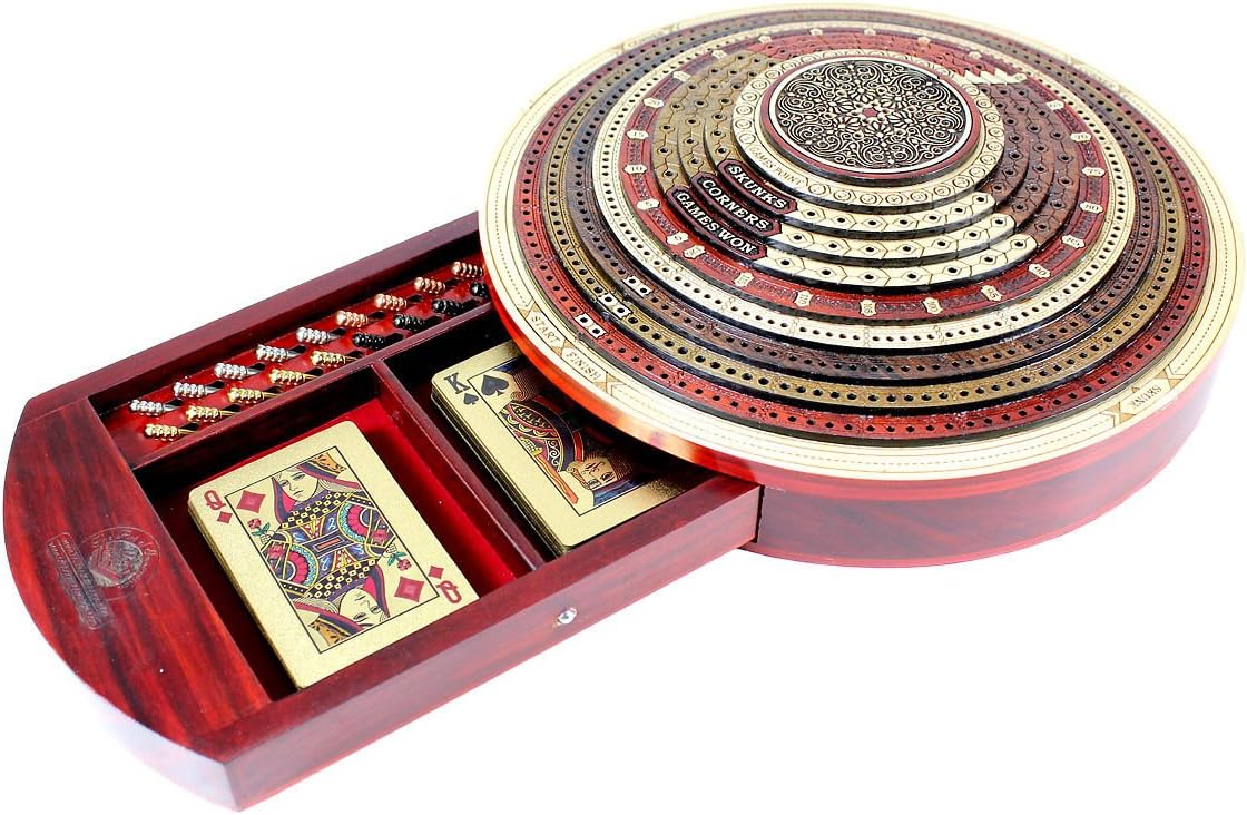 Amazon.com: House of Cribbage - 3D Round Shape 4 Stepped Tracks ...