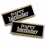 Amazon.com: Cheerful Happy Birthday - Candy Bar Wrapper Colorful ...