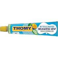 Amazon.com : THOMY Delikatess Senf Mittelscharf (Medium Hot Mustard) in ...