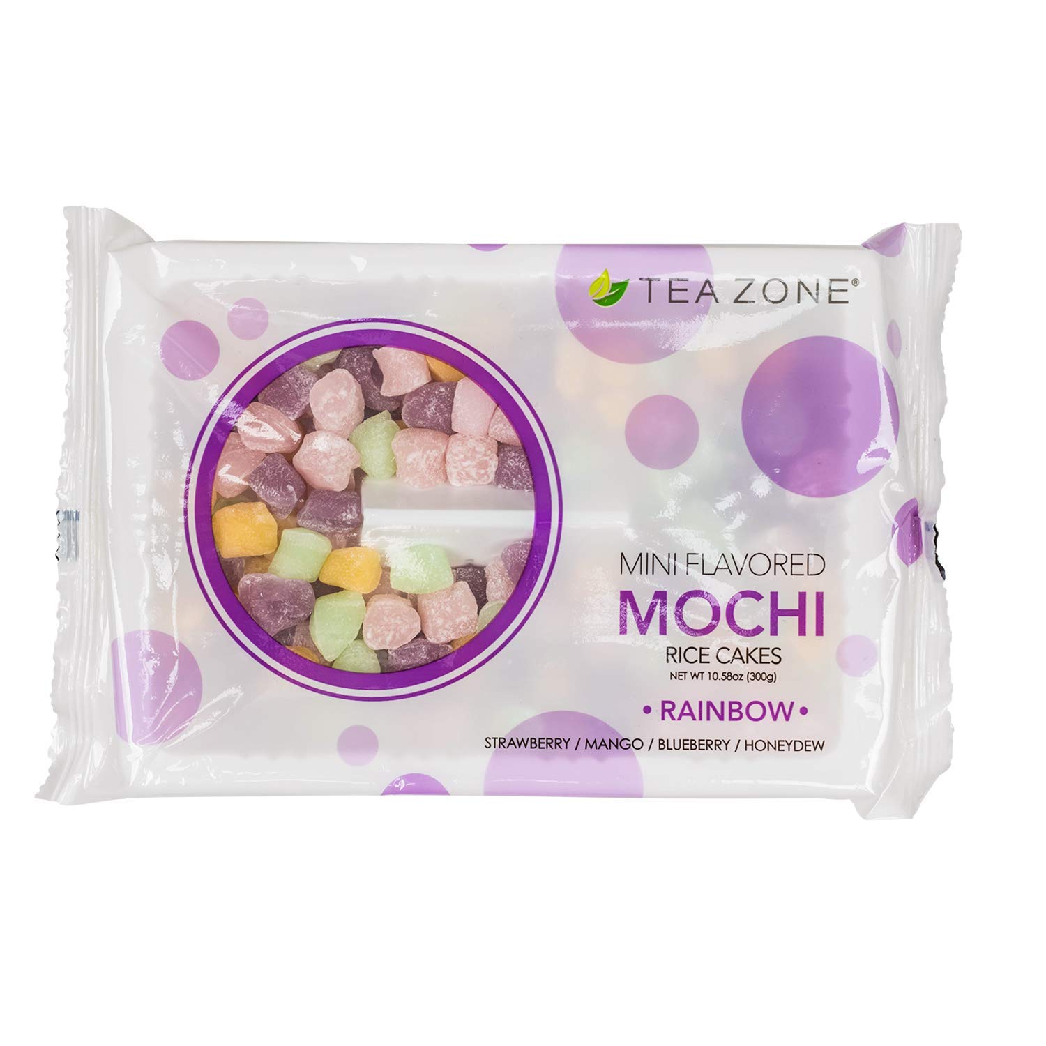 Mochi Sweet Rice Cakes MINI Sweet Rice Cake - Rainbow 300G 10.58oz by ...