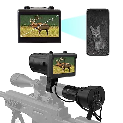 Digital Night Vision Scope Recorder for Rifle Hunting with WiFi ...