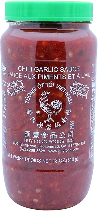 Huy Fong Chili Garlic Sauce 481ml: Amazon.ca: Grocery