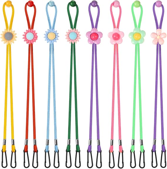 16 Pieces Cute Adjustable Length Lanyard, Comfortable Lanyard Multi ...