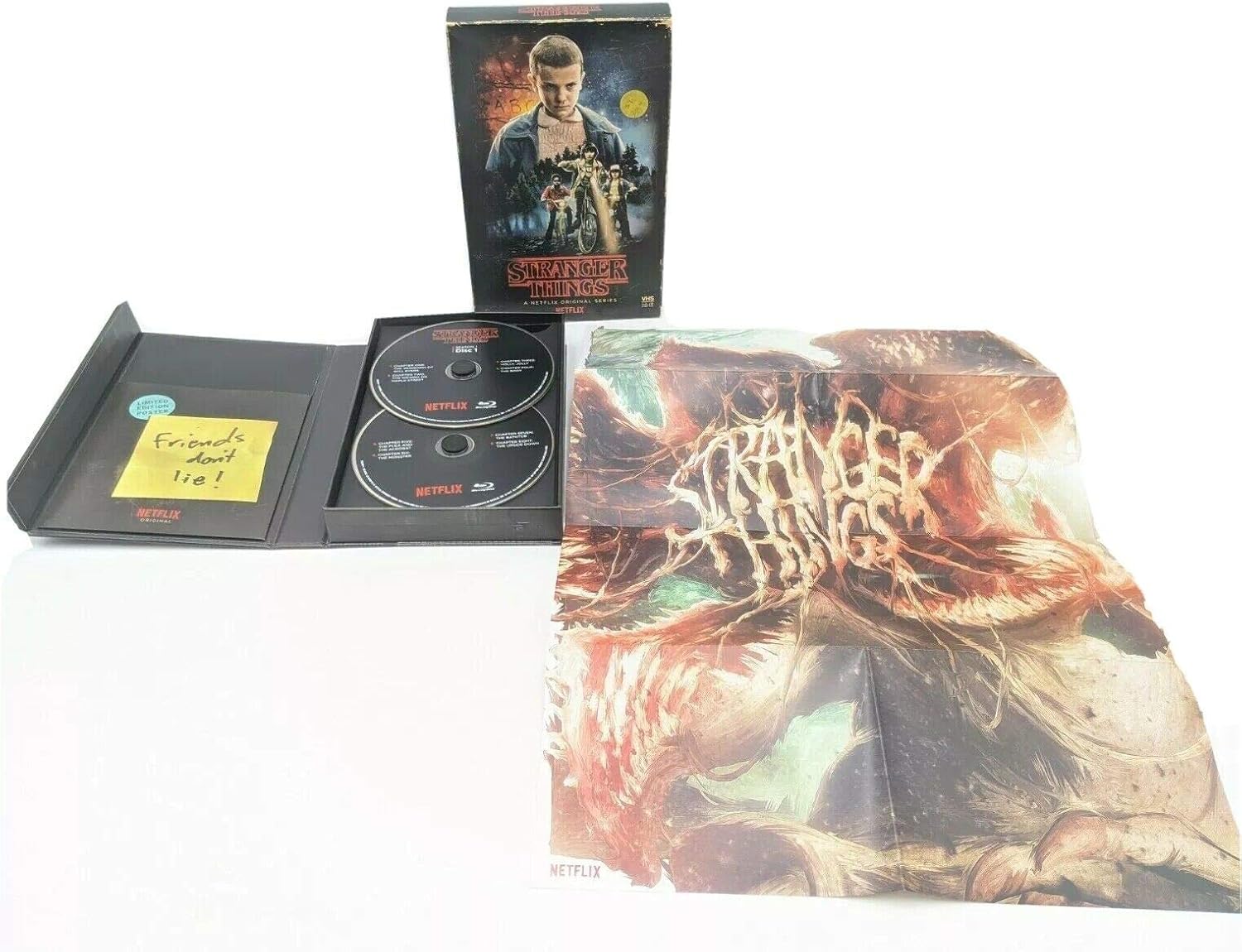 Stranger Things Blu-ray & DVD Combo in VHS Collectible Packaging ...