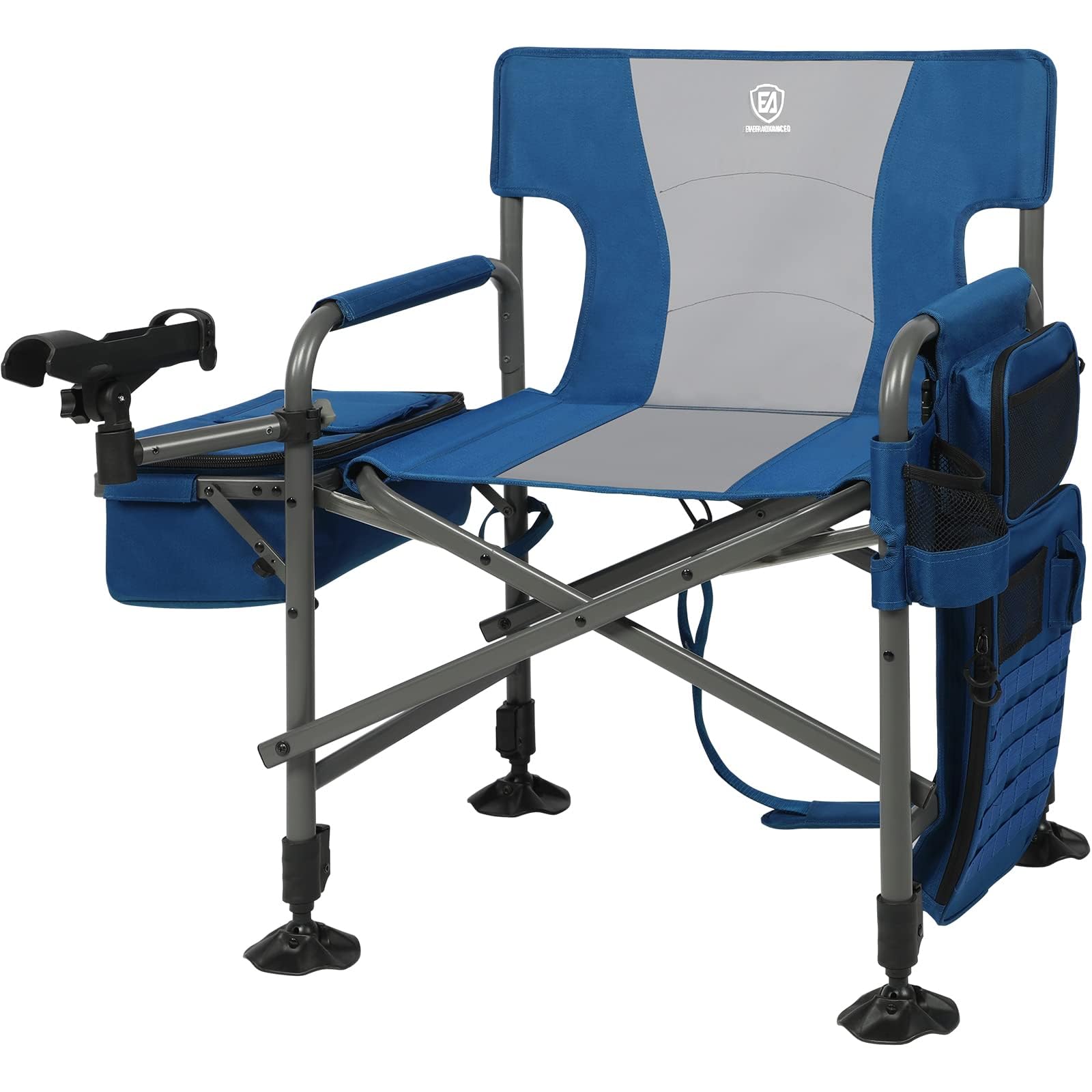 Mua EVER ADVANCED Fishing Chair with Rod Holder and Cooler, All Terrain ...