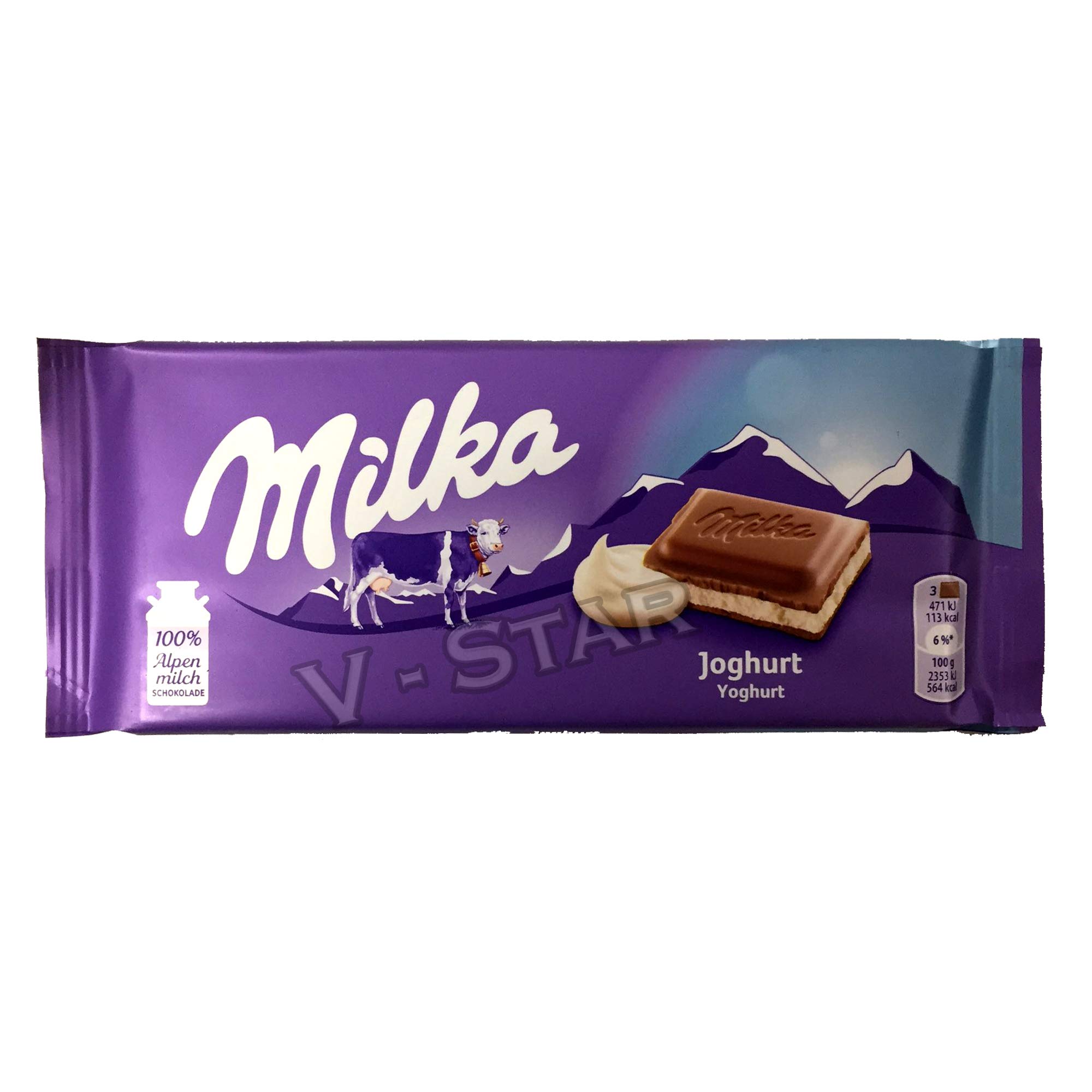 X 2 Milka Chocolate Bars Variety Flavours Collection Milka Yoghurt ...