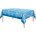 Amazon.com: Ocean Wave Tablecloths Fish Net Decor Disposable Plastic ...