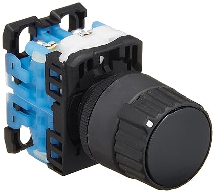 Amazon | 富士電機 押しボタンスイッチ リングセレクト形 φ24 黒色 AR22S2R-20B | 押しボタンスイッチ | 産業・研究 ...