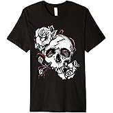 Amazon.com: Skull And Roses Tank Top : Clothing, Shoes & Jewelry