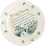 Amazon.com: Belleek Marriage Blessing Plate, 9", White : Home & Kitchen