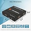 J-Tech Digital HDMI Splitter 4K 60Hz 1X4 Multi-Resolution Output (MRO ...