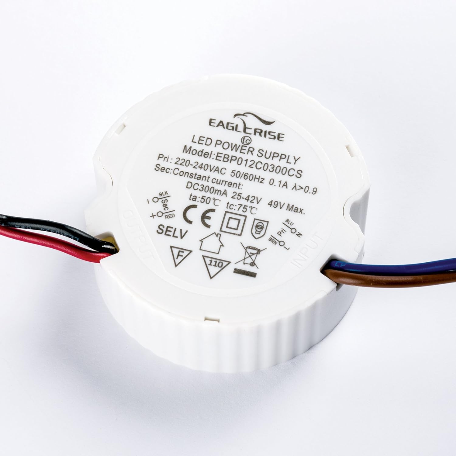 Eaglerise LED Driver EBP012C0300CS 25-42V 300mA 12W driver ...