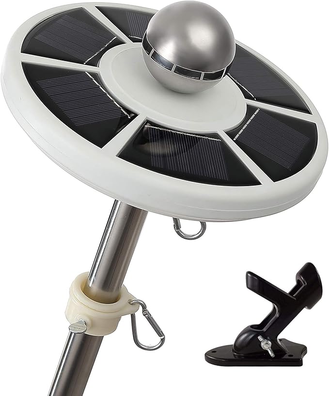 Amazon.com : MIYA Solar Flag Pole Light - 26LED Solar FlagpoleLight ...