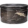 Amazon.com: Marble Salt Box Salt Cellar with Lid 4 FL OZ Salt Holder ...
