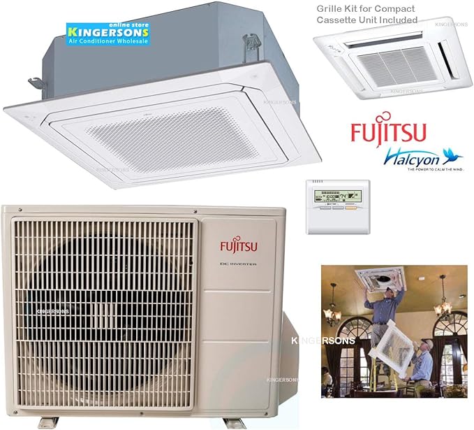 Amazon.com: Fujitsu - 1 Ton 12000 BTU Cooling Heating - Ductless ...