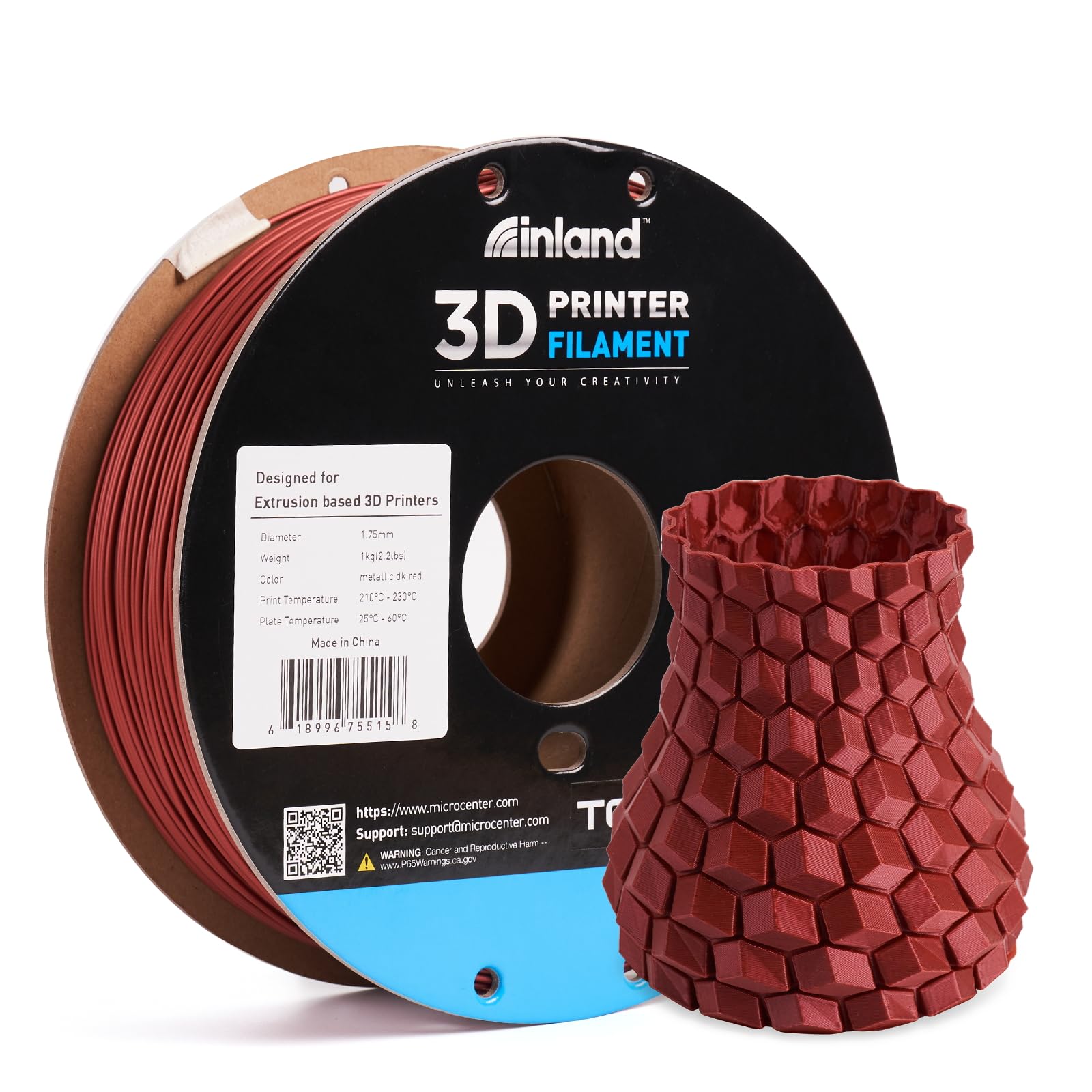 Mua Micro Center Tough PLA 3D Printer Filament 1.75mm - Professional ...