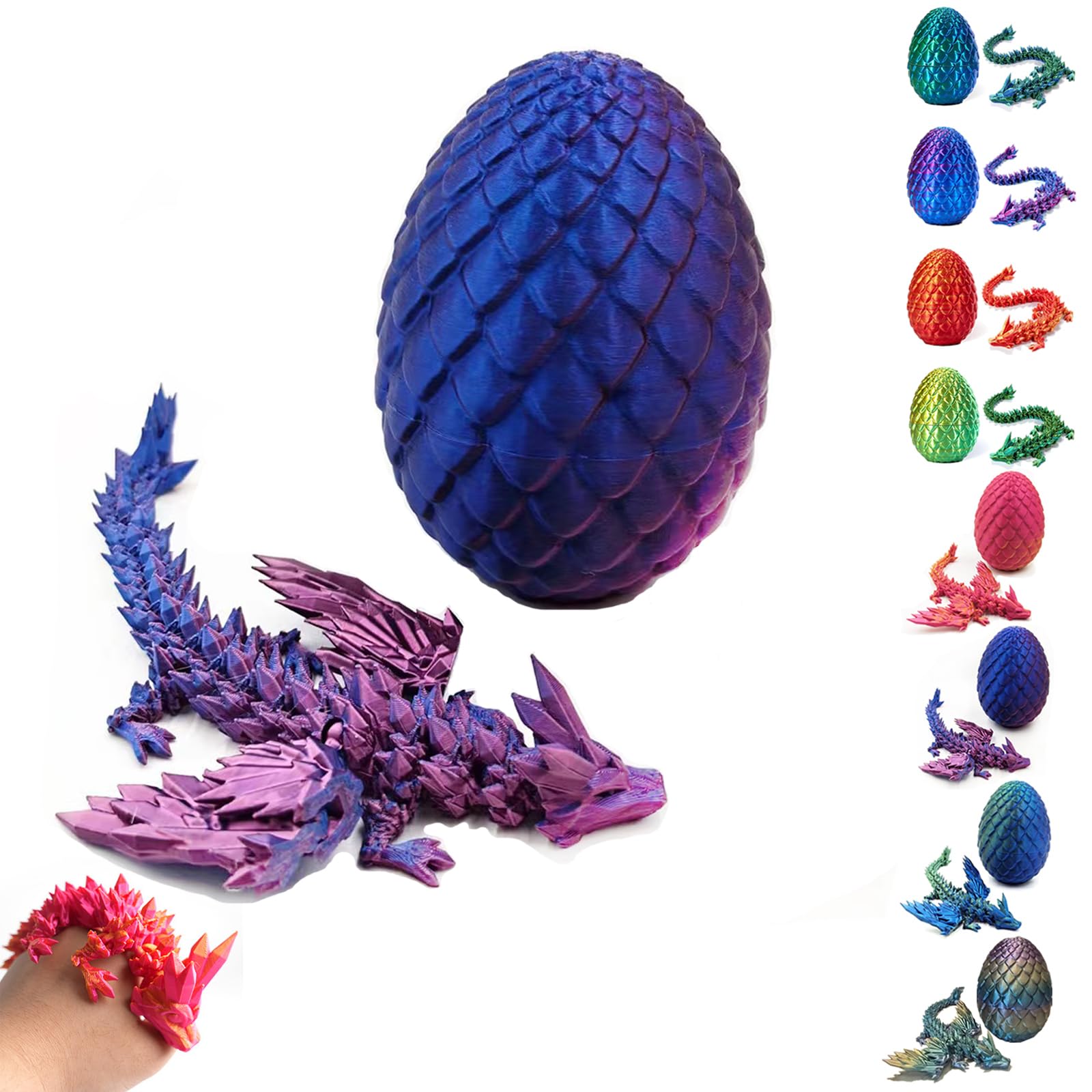 Mua 3D Printed Dragon-Flying Articulated Dragon|3D Printed Dragon Eggs ...