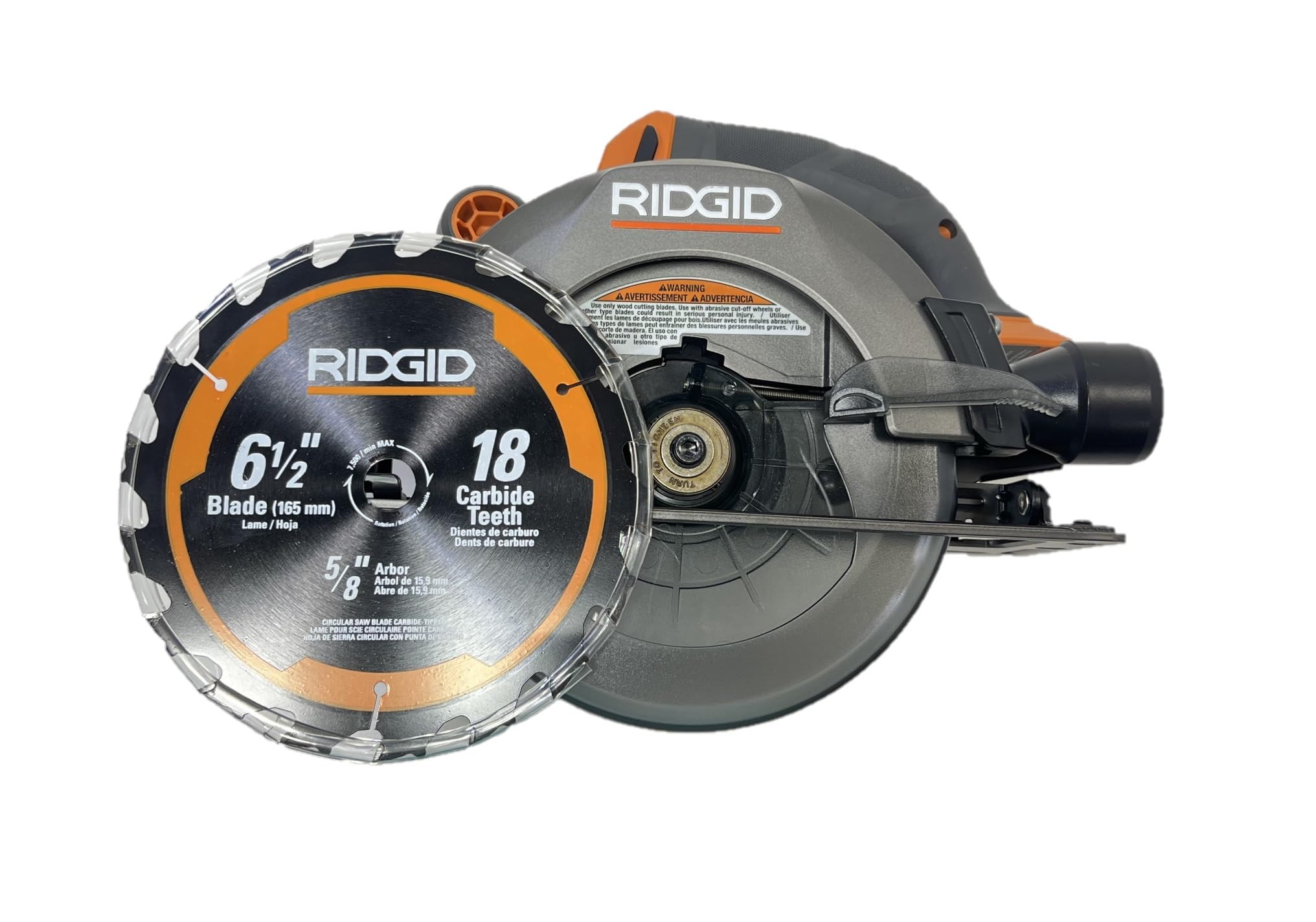 Ridgid 18V SubCompact Brushless Cordless 6 1/2 in. Circular Saw (Tool ...