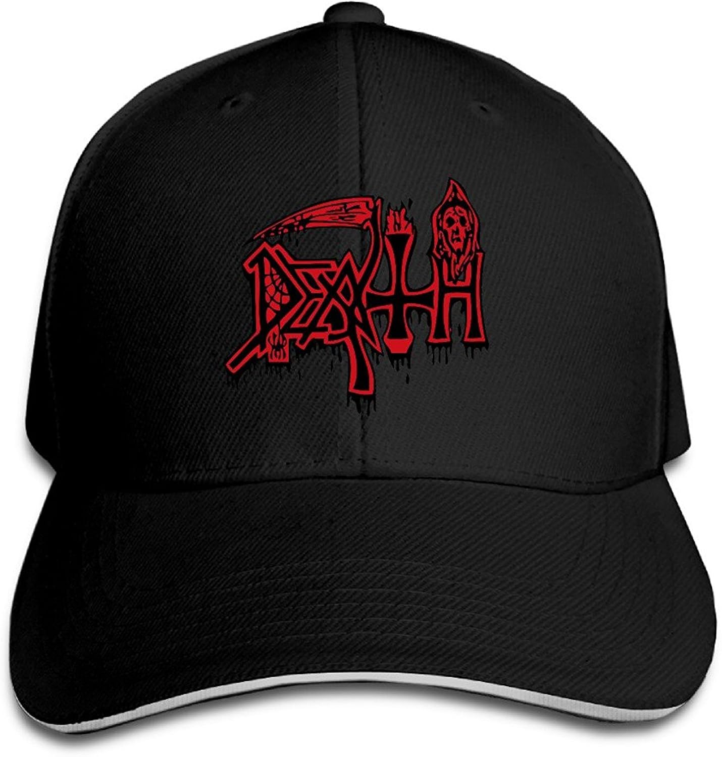 Amazon.com: Death Metal Band Scream Bloody Gore Logo Baseball Hat ...