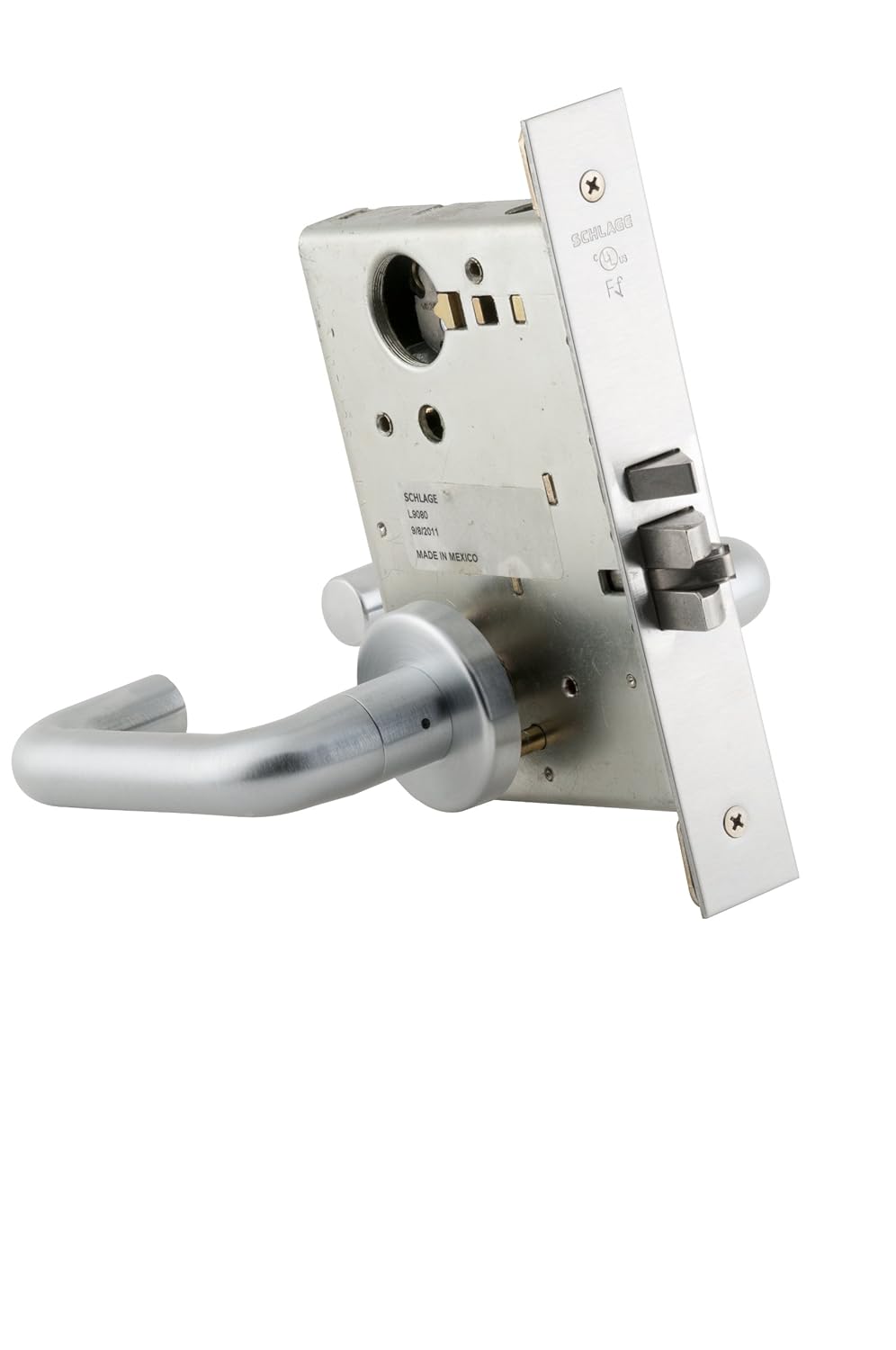 Amazon.com: Schlage L9080P 03A 626 C123 Keyway Series L Grade 1 Mortise ...