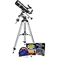 Amazon.com : Orion Observer 80ST 80mm Equatorial Refractor Telescope ...