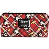 Amazon.com: Loungefly x Mickey Mouse Tartan Plaid Tote Bag Purse (One ...