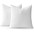 Amazon.com: MIULEE 14x14 Pillow Inserts Set of 2, Square Decorative ...