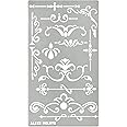 Amazon.com : Aleks Melnyk No.5 Metal Journal Stencil, Wood Burning ...