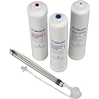 Home Master Iset-TMA-HGP Filter Change Set, 3 Count (Pack of 1), White