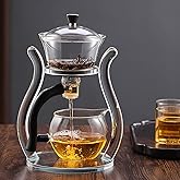 Amazon.com | CUNHUY Lazy Kungfu Drip TeaPot, Heat Resistant Tea Set ...