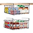 Amazon.com - Resulzon Under Shelf Basket Storage 2Pack, Steel Under ...