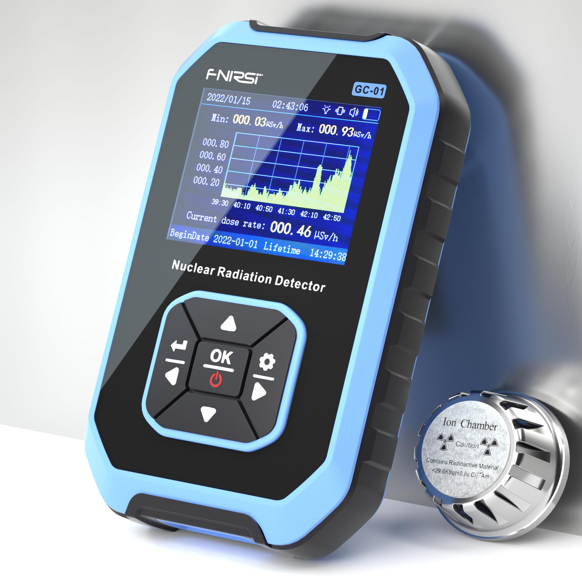 Geiger Counter, ?-Ray ?-Ray X-ray Radiation Detector Meter ...