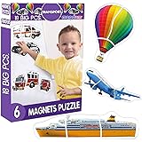 Amazon.com: MAGDUM Farm Magnetic Puzzles for Kids Ages 3-5 - Toddler ...