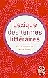 Lexique des termes littéraires Ldp G.Lang.Fran: Amazon.de: Michel ...
