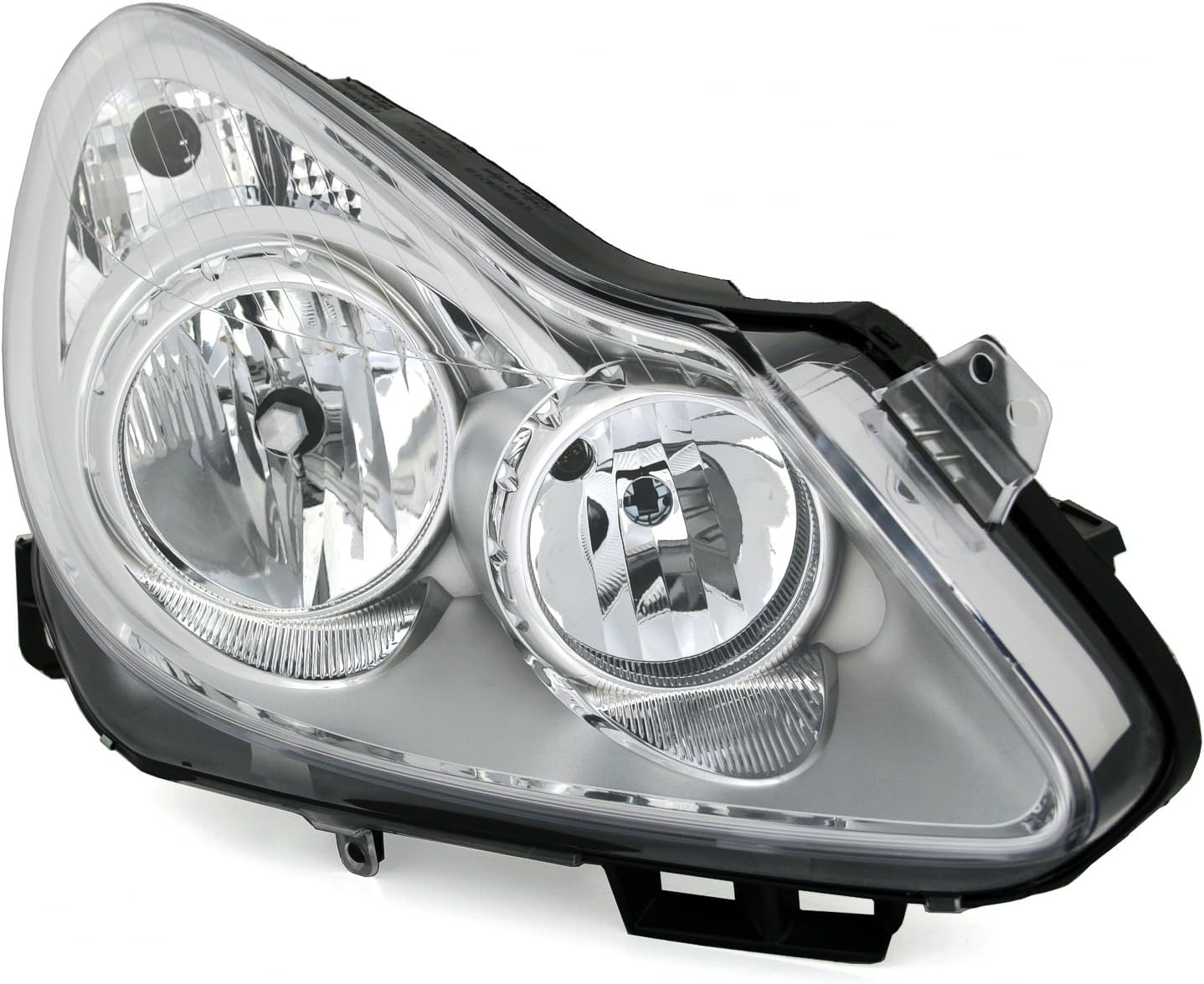 AD Tuning DEPO Halogen Scheinwerfer H1 H7 Silber für LWR rechte Seite ...