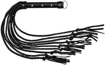 Neunschwänzige Peitsche Lederpeitsche BDSM Spanking Peitschen SM Shop ...
