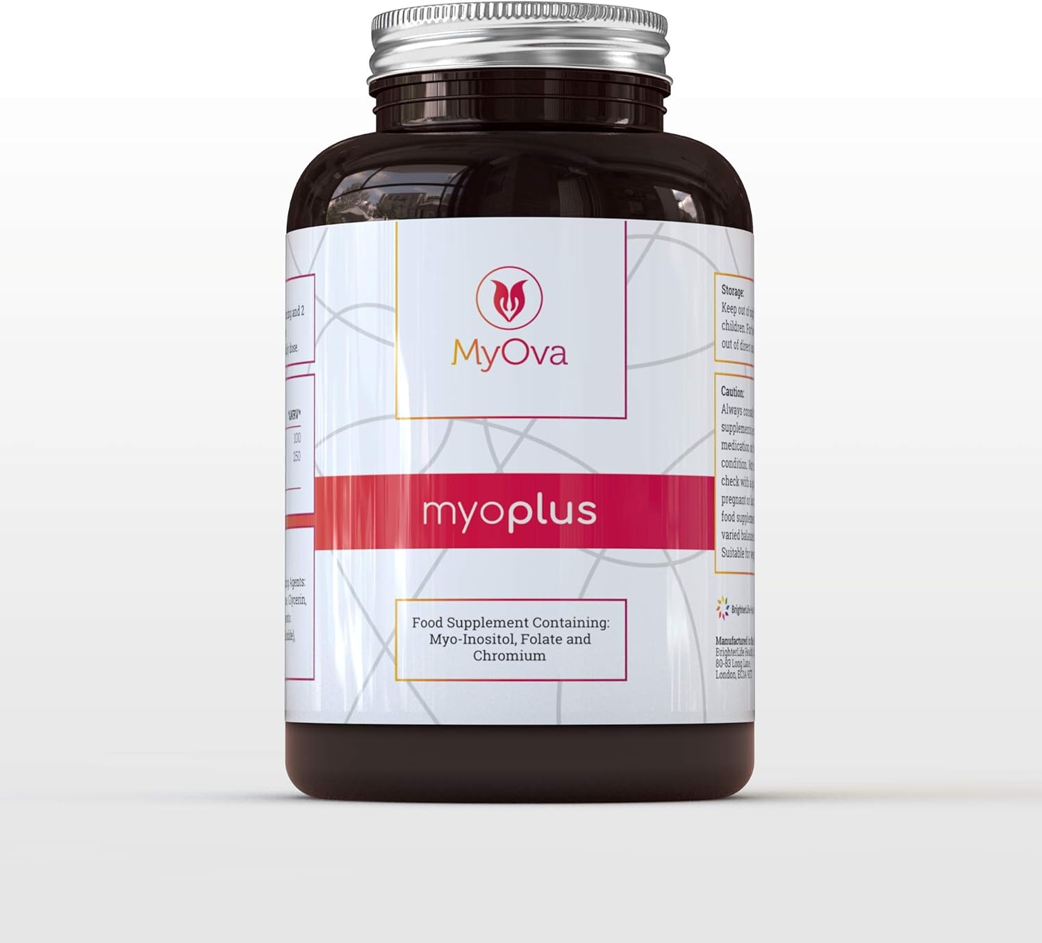 MyOva myoplus - All Natural Supplement for PCOS with 4000mg Myo ...