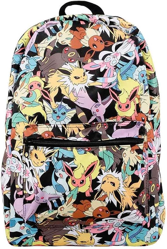 Loungefly X Pokemon Eevee Evolution AOP Backpack Multi: Amazon.co.uk ...