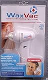 WAX VAC 2x1 Aspirador limpia oídos - con 16 fundas de silicona de ...