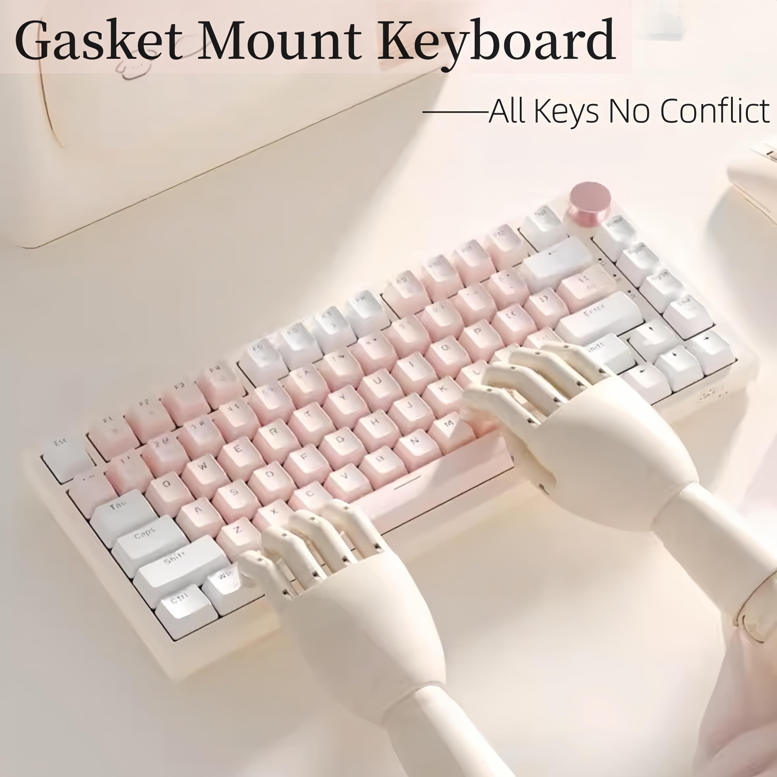 Mua ZMX AK82 Mechanical Keyboard,75% Hot Swappable RGB Gaming Keyboard ...