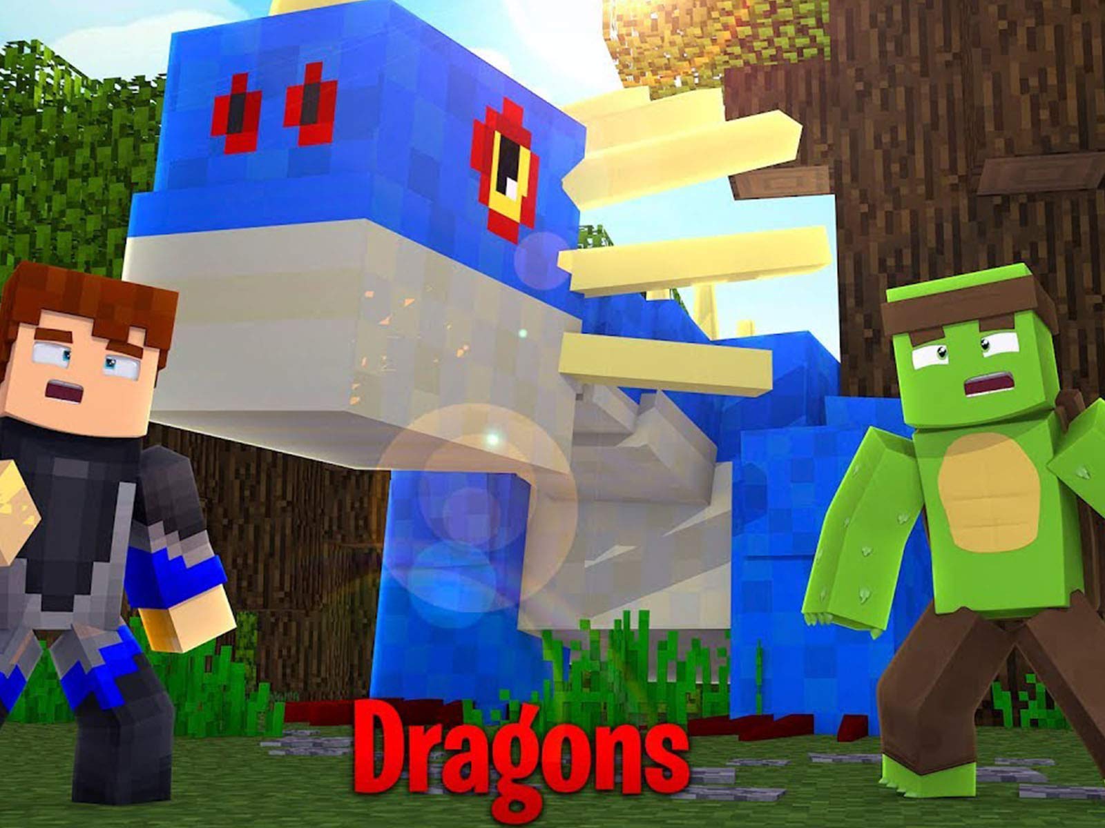Watch Clip: Tiny Turtle Minecraft Dragons | Prime Video