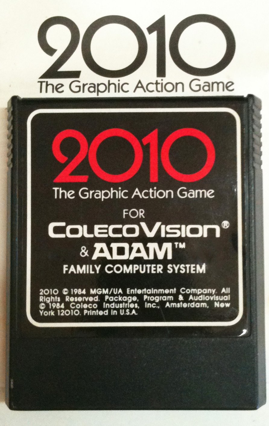 Amazon.com: 2010 The Graphic Action Game For ColecoVision & Adam Family Computer System: Video Games