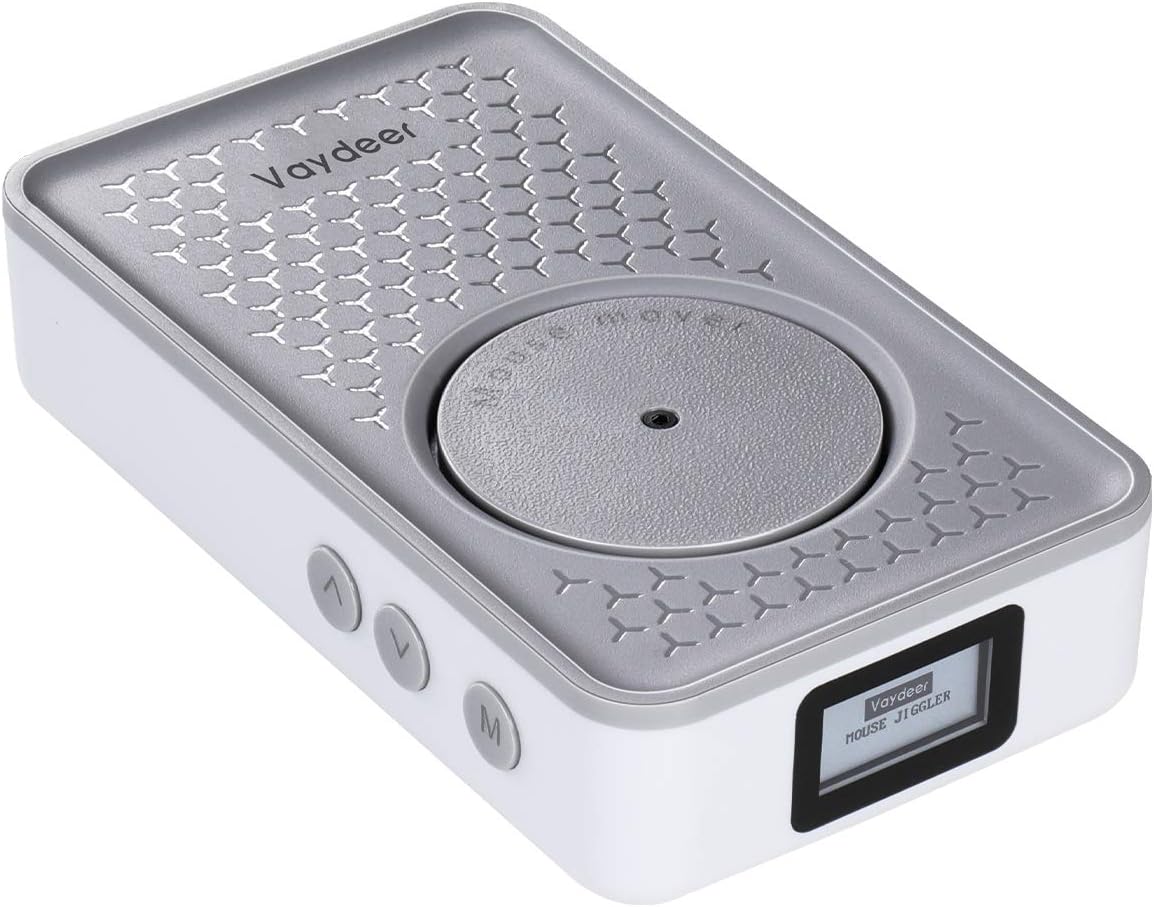 VAYDEER Mouse Jiggler USB Mouse Mover Automatic/Mechanical 2 in 1 dual ...