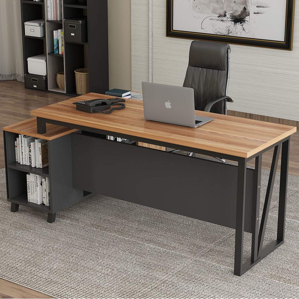 Tribesigns 55 Inch Large Executive Office Desk L Shap - vrogue.co