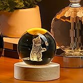 Amazon.com: IFOLAINA Tree of Life Crystal Ball with Lighted Base Laser ...