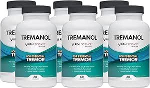 Amazon.com: Tremanol – Pack of 6 - Natural Aid for Essential Tremor ...